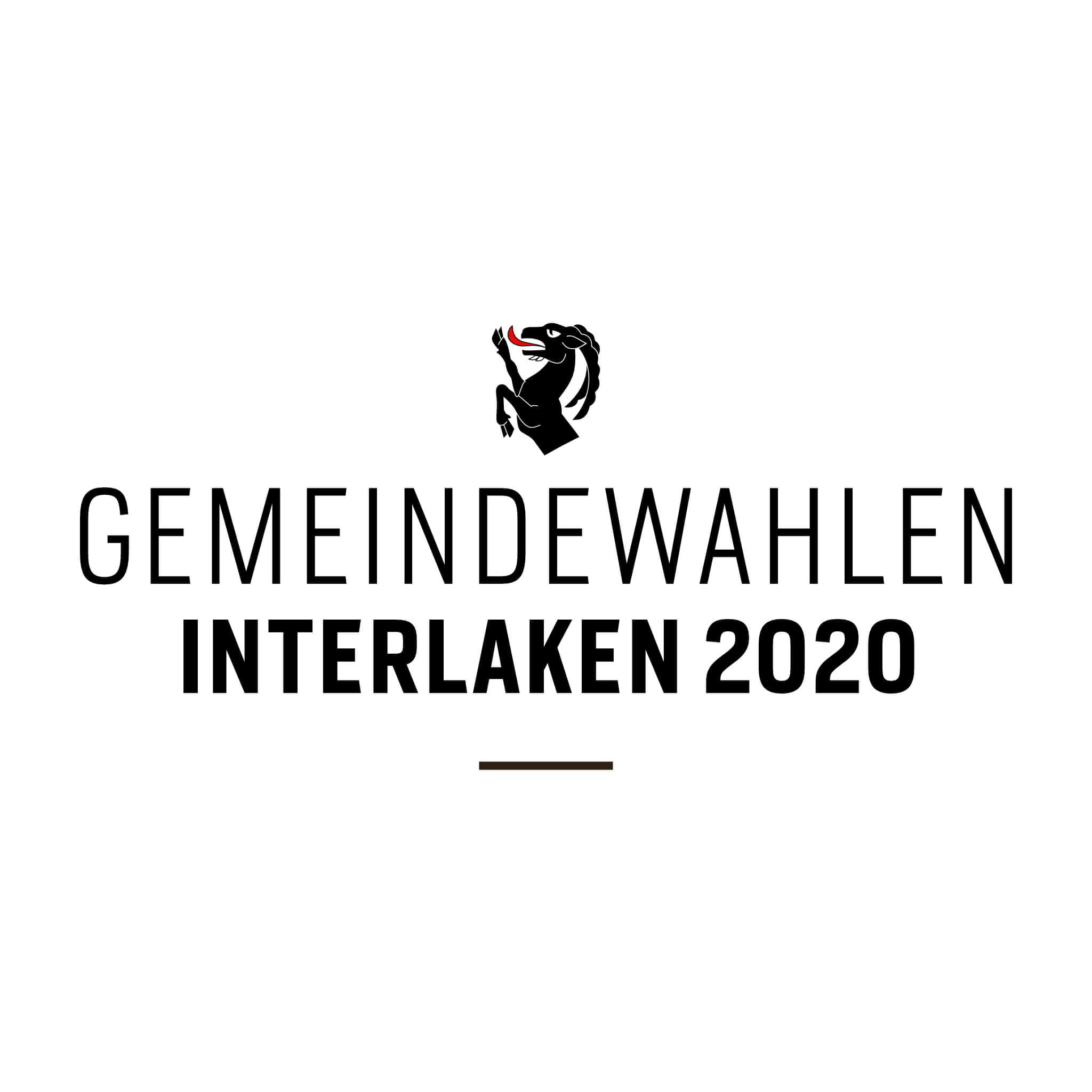 Logo «Interlaken wählt 2020» - Patrick Liechti